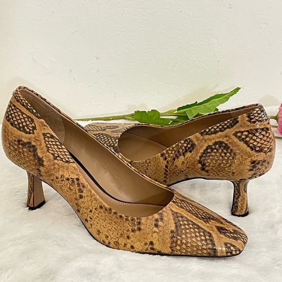 Sam Edelman | Shoes | Sam Edelman Rika Square Toe Slipon Pump Size 65m ...